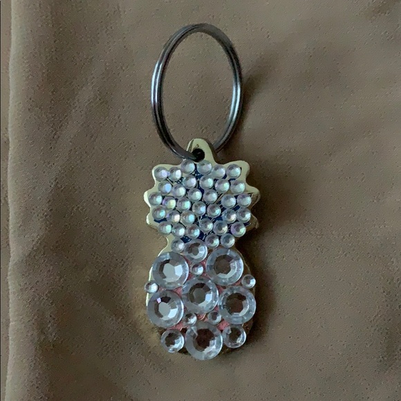 Other | Pineapple Crystal Keychain | Poshmark